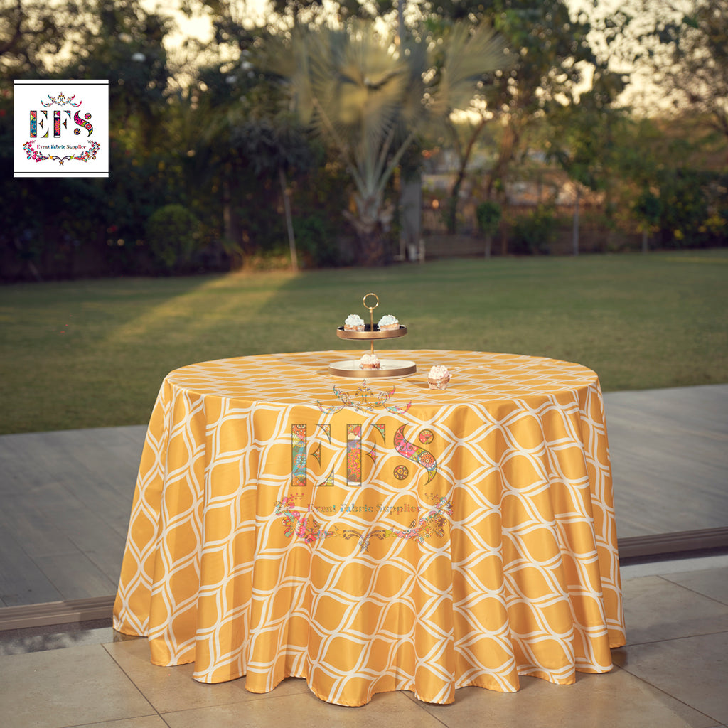 Yellow table cover – EFS